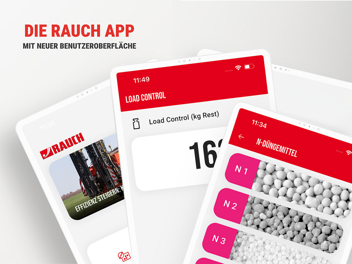 Willkommen im neuen Look! Die RAUCH App erstrahlt in frischem Design und bietet zahlreiche ...